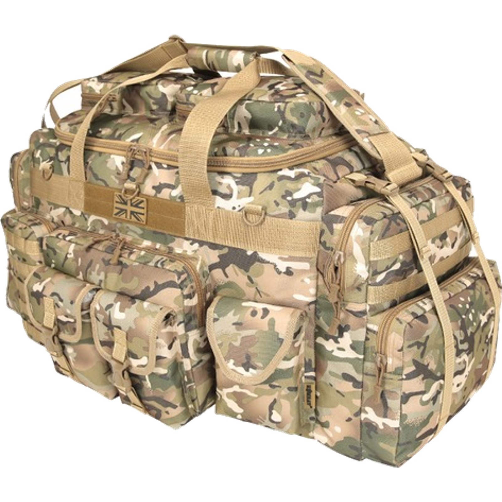 Kombat Saxon Tactical Army Military Camouflage Holdall Molle Bag ...