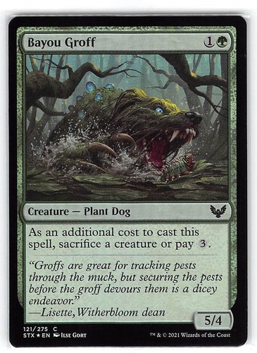 Bayou Groff *FOIL Common* Magic MtG x1 Strixhaven | eBay