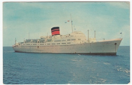 Shipping; Furness Lines, TSS Ocean Monarch PPC By Dexter, Unposted, c ...