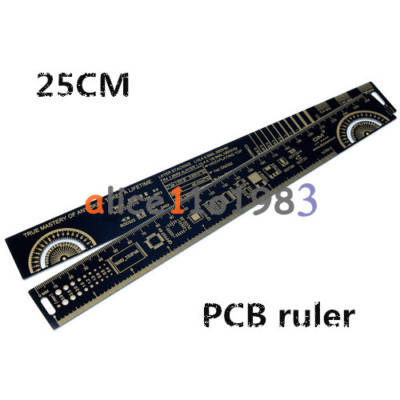 25cm 10 Inch Multifunctional PCB Ruler Measuring Tool Resistor ...