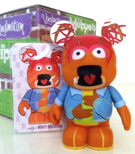 DISNEY VINYLMATION 3" MUPPETS SERIES 2 PEPE THE PRAWN COLLECTIBLE TOY ...