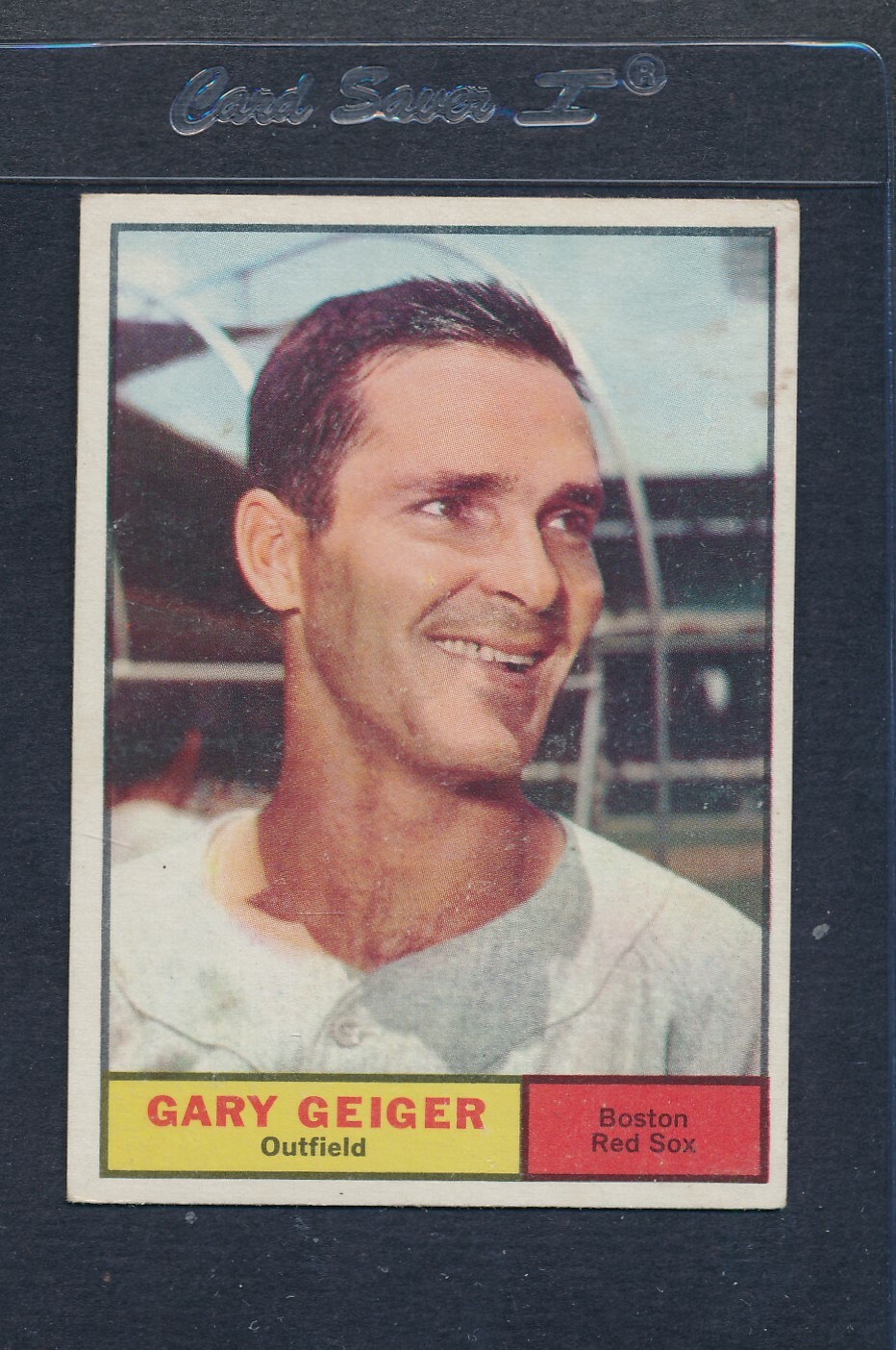 1961 Topps #033 Gary Geiger Red Sox EX/MT *8201 | eBay
