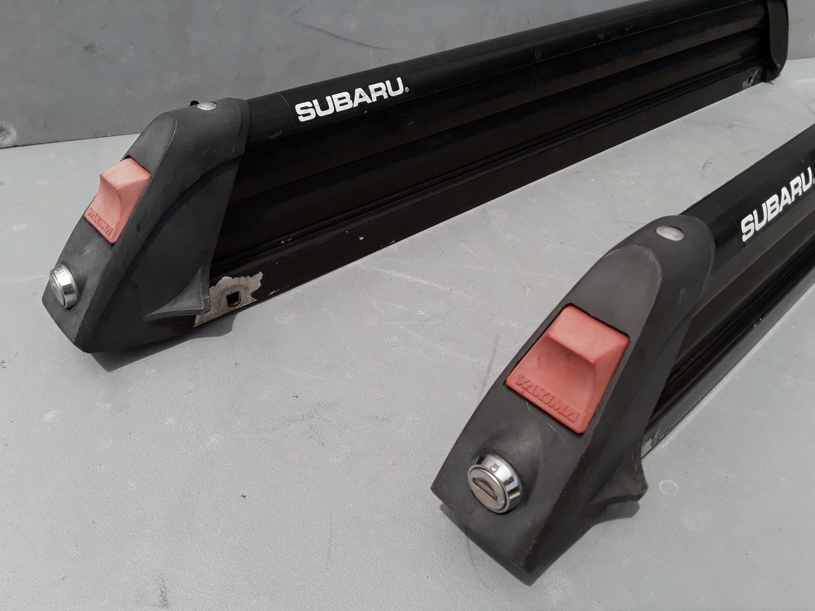 1994-1999 Subaru Legacy Outback Ski Snowboard Roof Rack Carrier Yakima ...