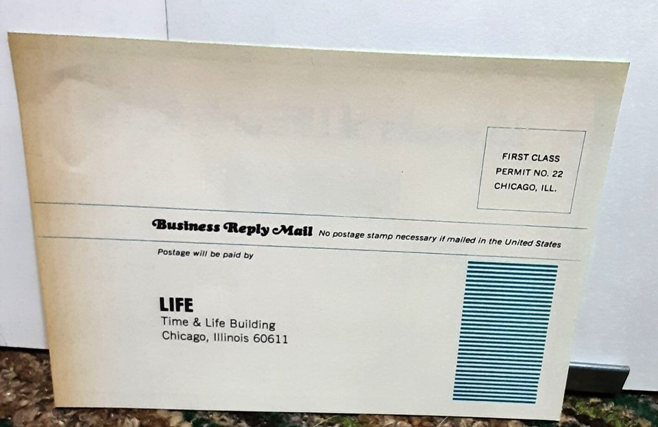 1970 Life Magazine Hooray Mail In Print Ad Card | eBay