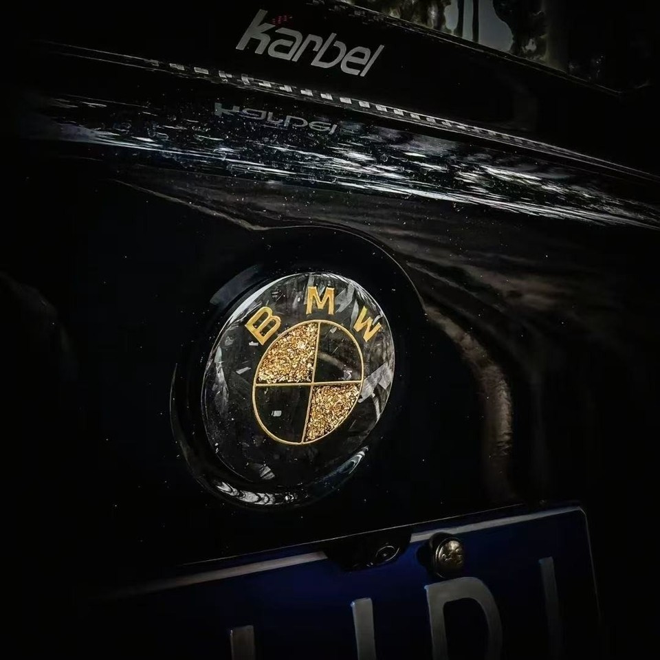 2x Forged Carbon Fiber 82mm 74mm Emblem Fit For BMW E36 E46 E39 E38 51148132375 | eBay