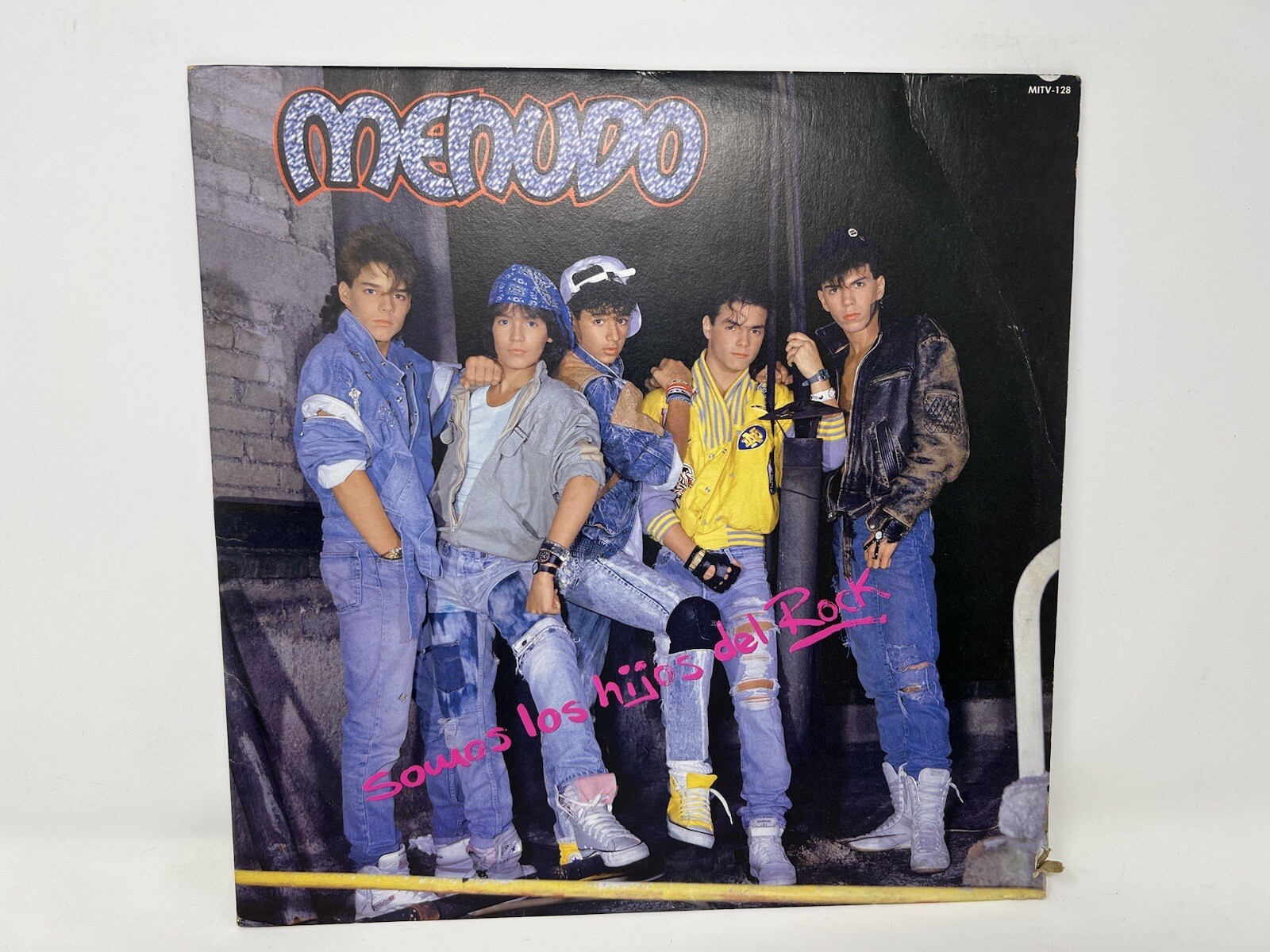 Menudo Somos Los Hijos del Rock Vintage Vinyl Record LP MITV-128 Ricky ...