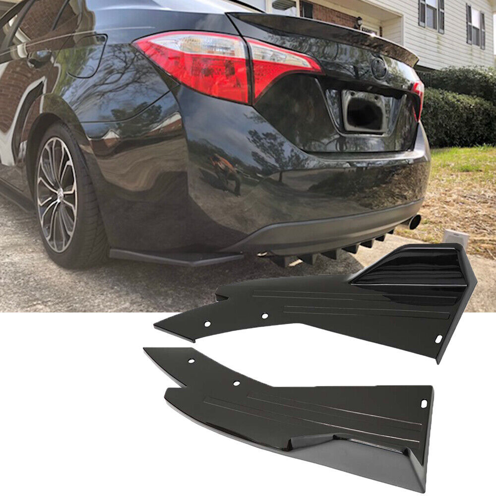 For Mitsubishi Outlander Front Bumper Lip Spoiler Splitter Side Skirts ...