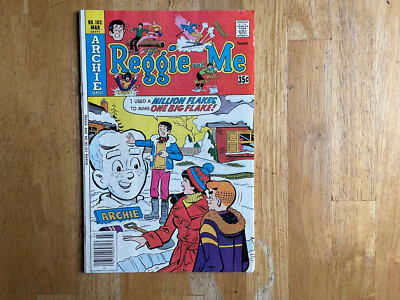 1978 ARCHIE HUMOR ROMANCE COMIC BOOK REGGIE AND ME 103 ONE BIG FLAKE ...