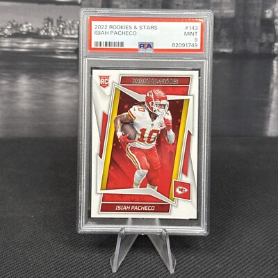 2022 Rookies and Stars #143 Isiah Pacheco RC PSA 9 | eBay