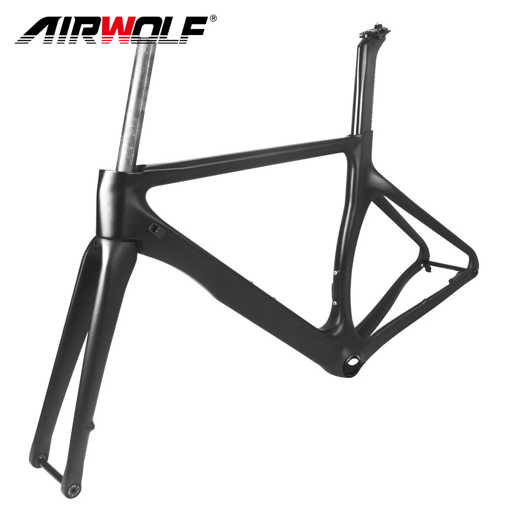 Carbon Fiber Road Bike Frame Racing Bicycle Frameset 46/48/50/52/54cm ...