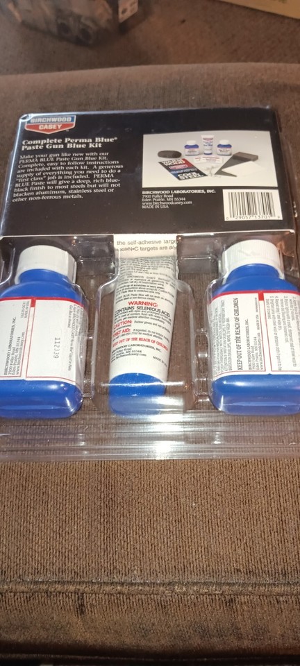 Birchwood Casey Perma Blue Gun Blue Paste Kit For Touching Up Or ...
