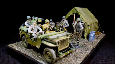 1/35 Scale WWII Command Post by Holomaxstudio - Handcrafted Detailed ...