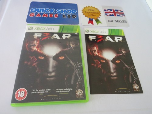 F3AR 3 (FEAR 3) Xbox 360 pal uk tracked delivery | eBay