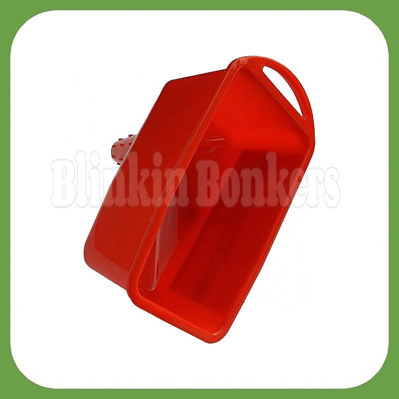HEAVY DUTY LARGE RECTANGULAR SQUARE PLASTIC FUNNEL SPOUT OIL FUEL ...