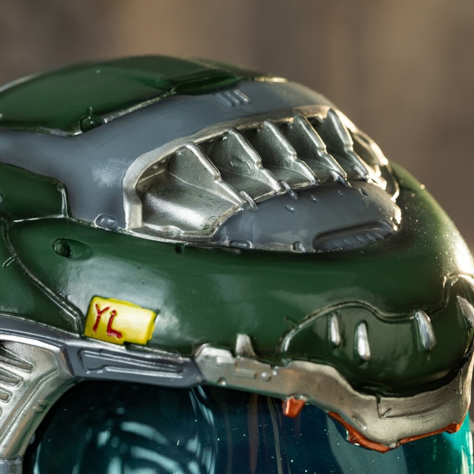 DOOM Eternal Helmet Resin Game Replica Cosplay Costum Props for Adult ...