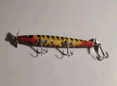 Vintage Smithwick Devil's Horse Wooden Fishing Lure Bait Collectible ...