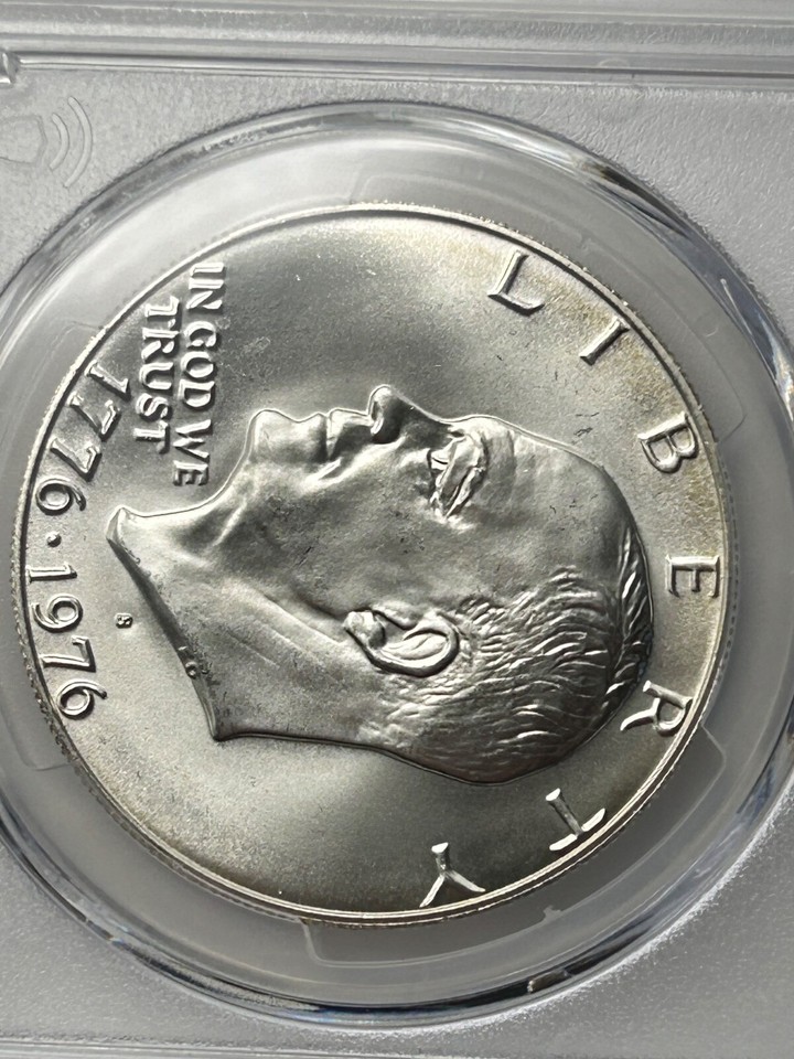 1976 S Silver Eisenhower Dollar PCGS MS68 Premium Quality IKE | eBay