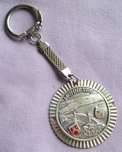 Vintage Mohnesee, Germany Metal Souvenir Key Ring Key Fob #4 | eBay