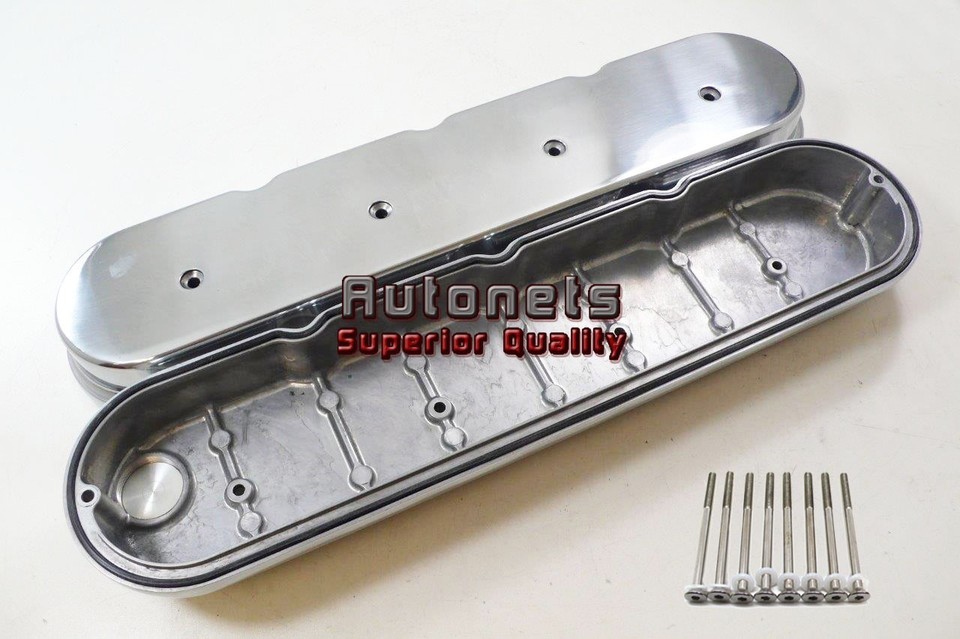 LS1 LS2 LS6 LS7 L92 Cast Polished Aluminum Valve Covers No/without Coil ...