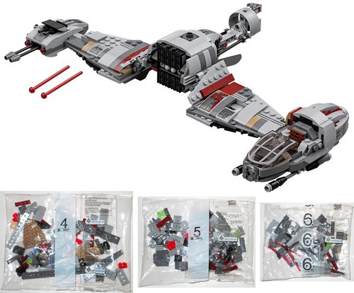 LEGO 75202 Defense of Crait (NEW SEALED BAGS #4 #5 #6 ONLY) Star Wars ...