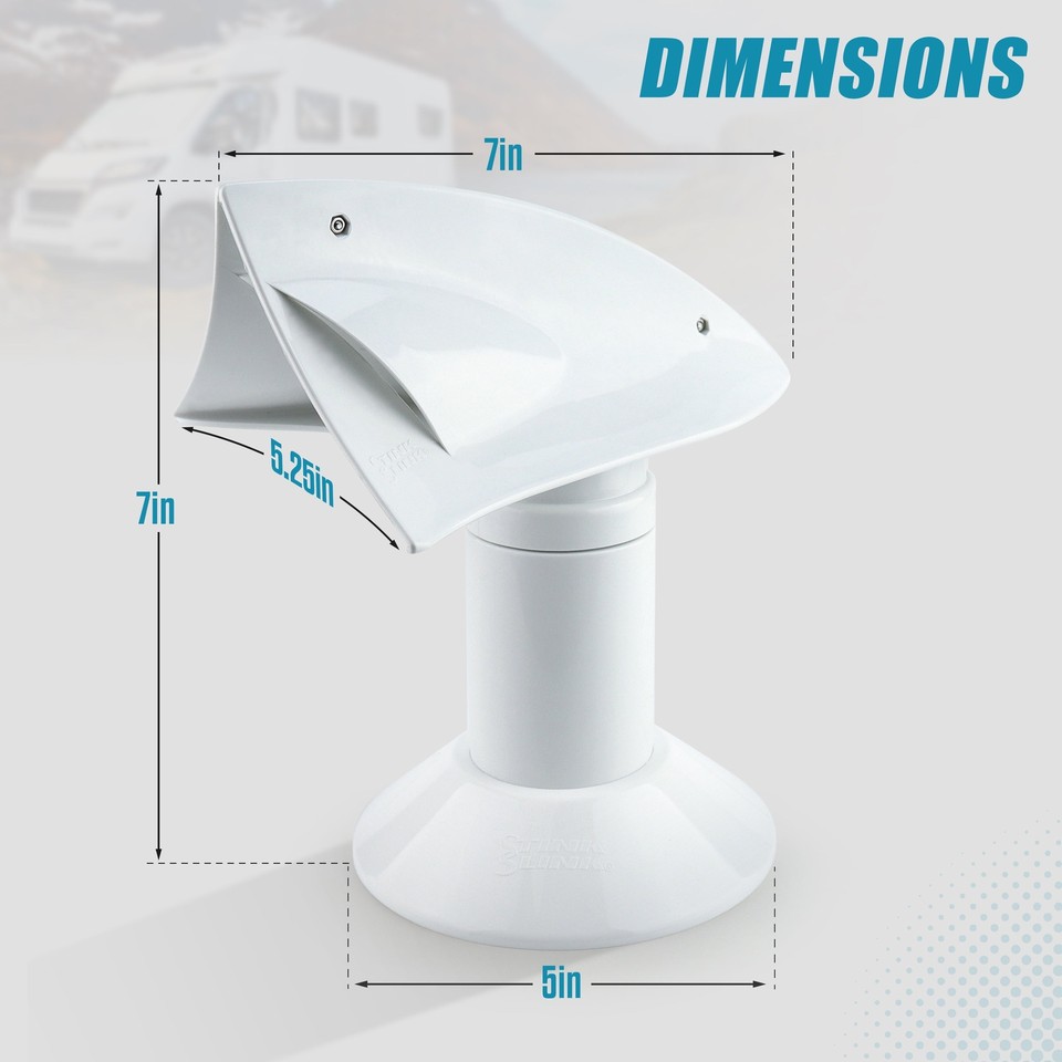 RV Plumbing Vent Cap - RV Sewer Vent Cap for Roof - RV Sewer Vent Cap ...