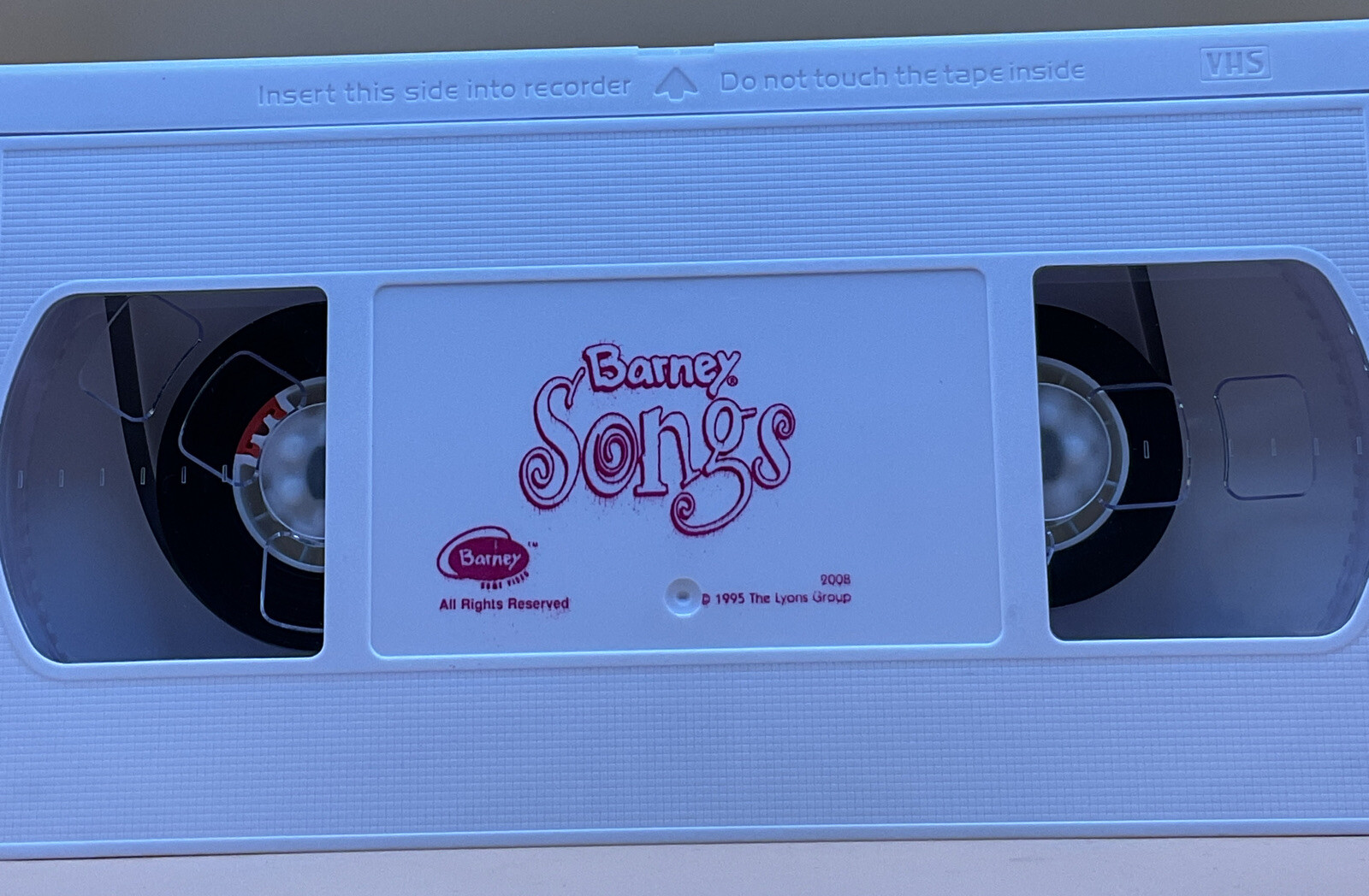 Barney - Barney Songs VHS 1995 White Tape | Grelly USA