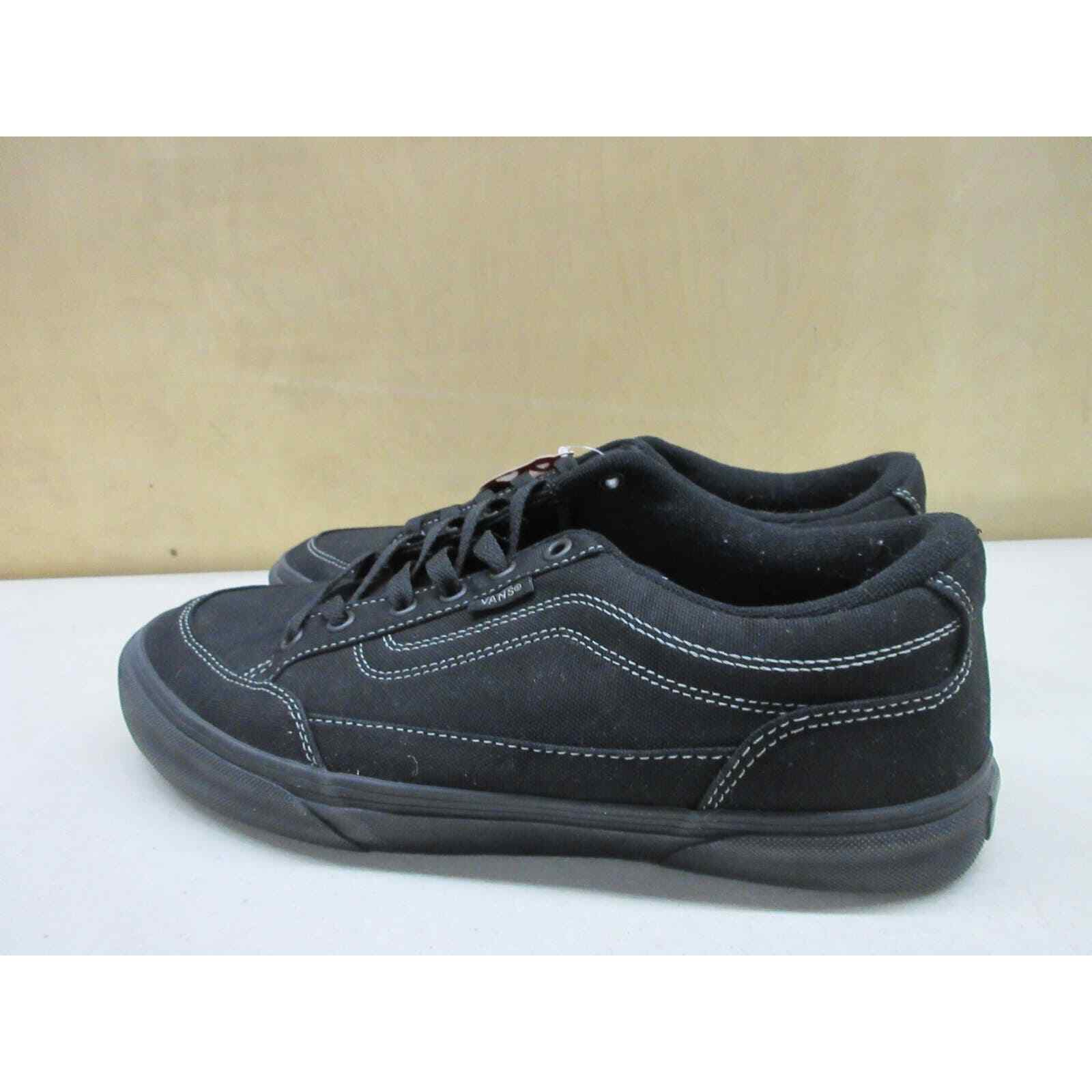 Vans Bearcat Canvas Black/Black Men's Classic Skate S… - Gem