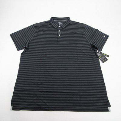 Nike Dri-Fit Polo Men's Black/Striped New with Tags | eBay