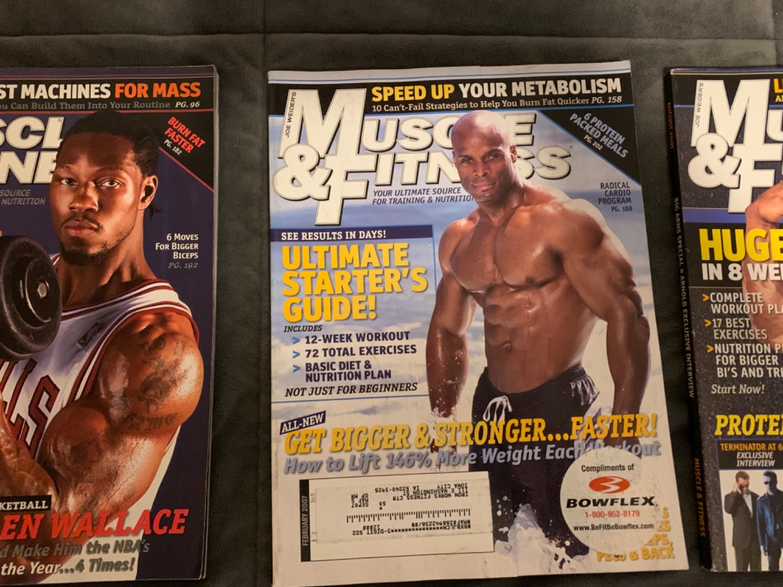 Vintage Fitness and Training Magazine Lot of 3 Muscle & Fitness | eBay