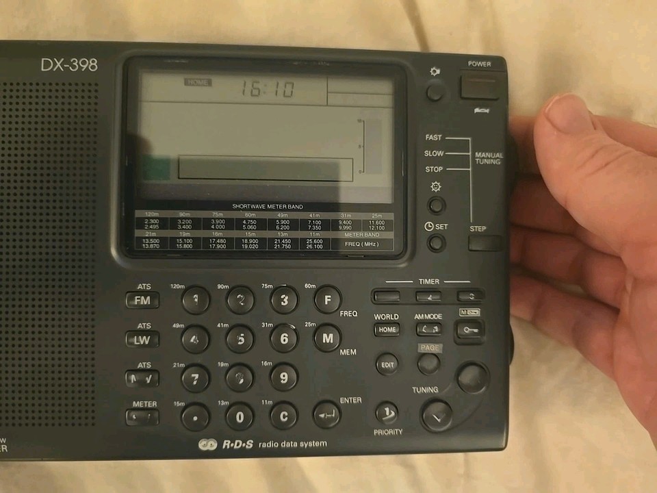 Radio Shack DX-398 Shortwave Receiver All-Band Radio FM LW MW SW ...