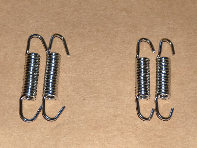 Ducati Bevel Single Brake Spring SET Stainless NEW 250 350 450 (shoe ...