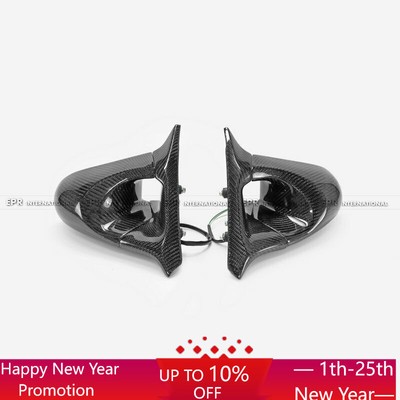 For Nissan 370z Z34 RHD Side Rear View Mirror Rearview Bodykits Carbon ...