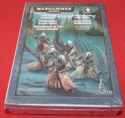 Warhammer 40k Dark Eldar Mandrakes New Metal WH40K Drukhari Games ...