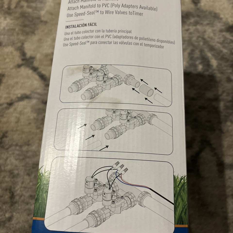 Orbit 57253 3-Valve Heavy Duty Preassembled Manifold. A5. 2471 ...