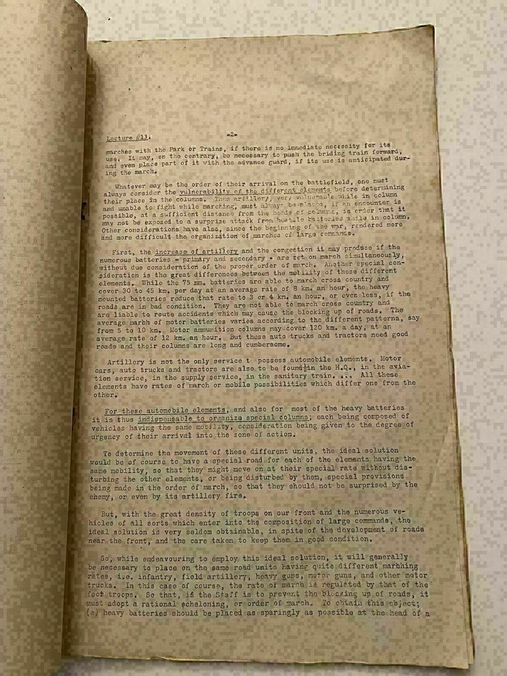 KJ) Original World War I United States Army AEF France 1917 Marches ...