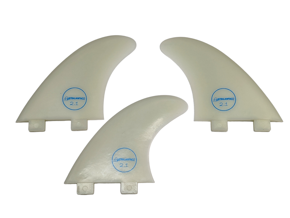 surfboard fins FIN SOLUTIONS 2.1 Medium size fits FCS NATURAL 3 fin ...