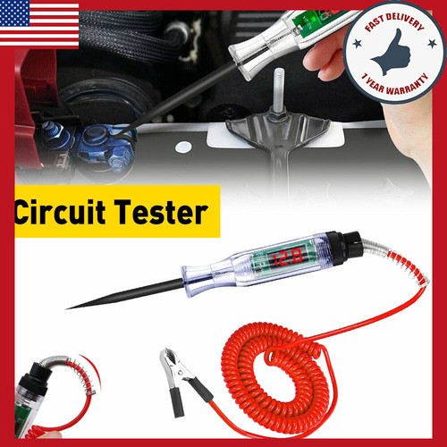 6 12 24V Digital Car Electric Voltage Circuit Truck Tester Automotive ...