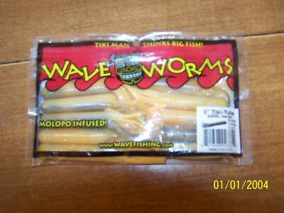 Wave Worms 3" Tikki Tube (10 per pack) | eBay