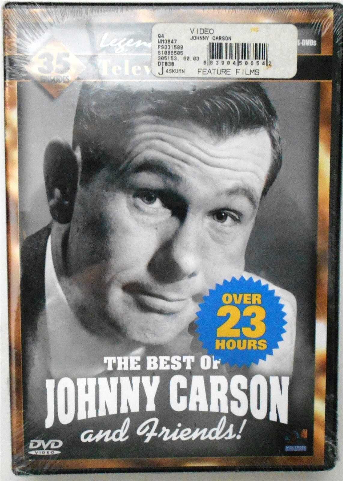 The Best of Johnny Carson and Friends, 4 DVD's, 35 Episodes, over 23 ...