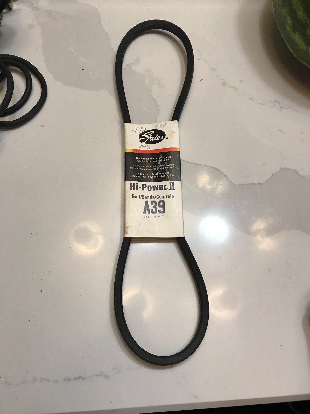 Gates A39 Industrial Accessory Drive Belt - 1/2" X 41" | eBay