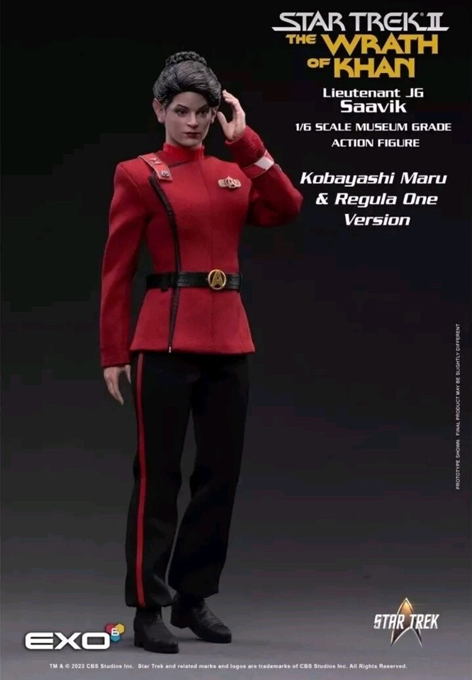 EXO-6 Lt. Saavik (Regula One) Star Trek: The Wrath of Khan 1/6 Figure ...