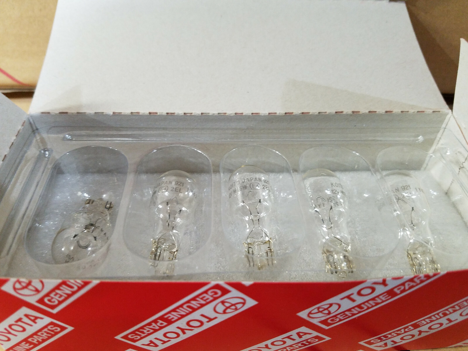 NEW GENUINE TOYOTA LEXUS BACK UP LAMP BULB 10PACK 90981-11059 90084 ...