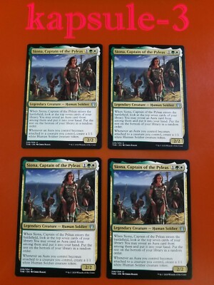 4x Siona, Captain of the Pyleas | Theros Beyond Death | MTG Magic Cards ...