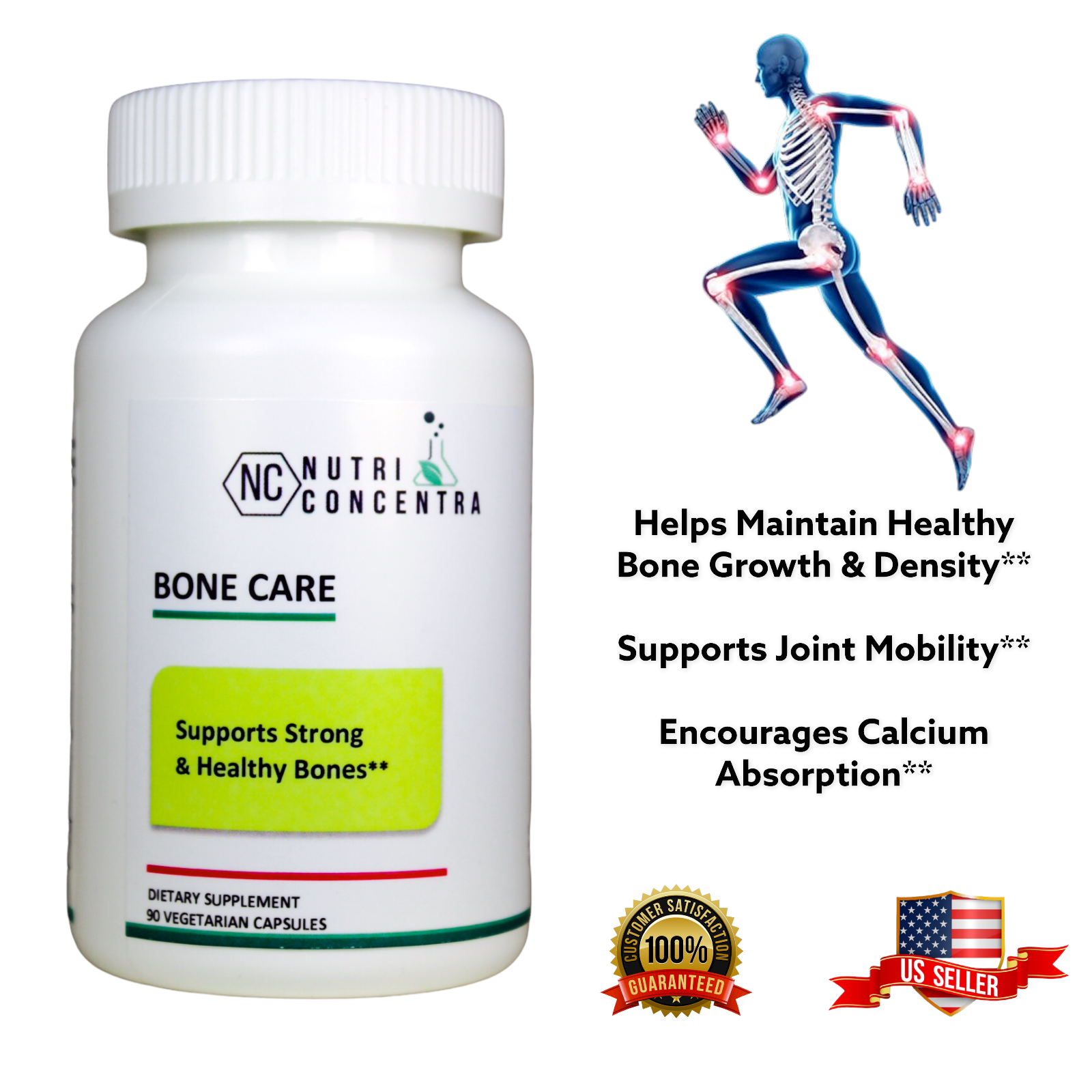 Bone Complex, Comprehensive Bone Support, Increase Bone Density, 90 ...