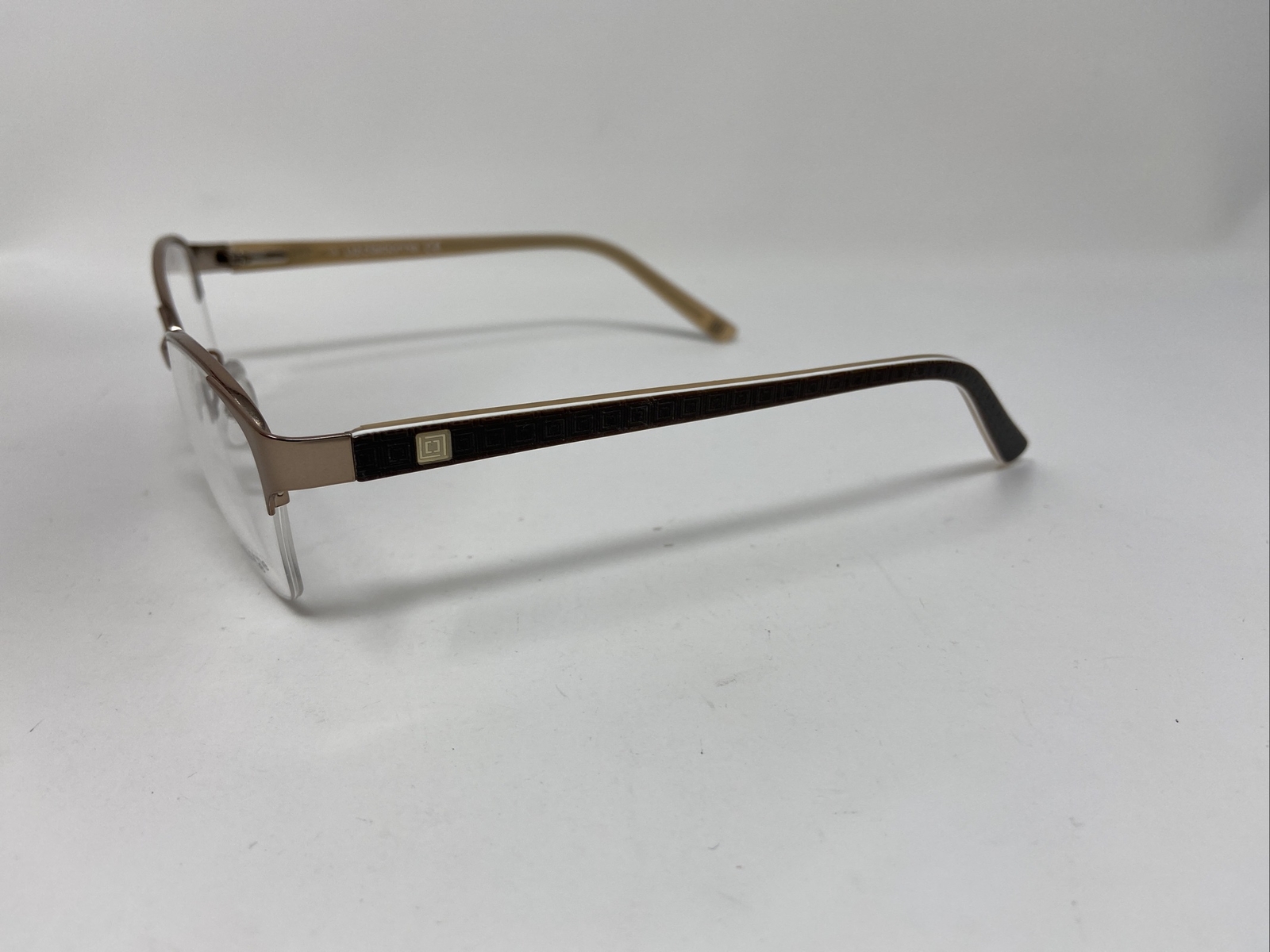 LIZ CLAIBORNE EYEGLASSES FRAME L623 01M1 GOLD TAN 53/16/135 R998 | eBay