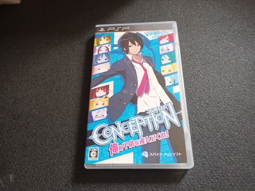 Psp PlayStation portable j jap japan ntsc Conception give birth to my ...
