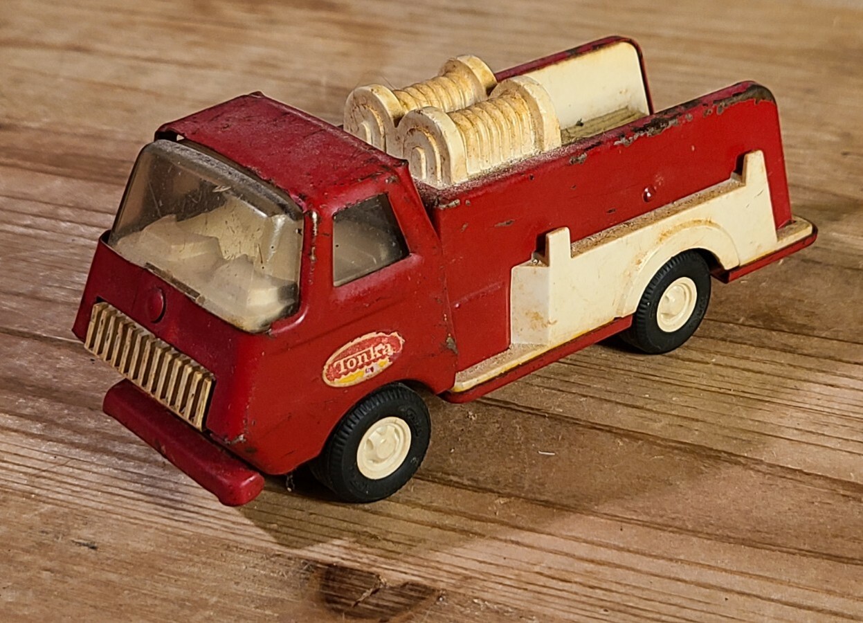Vintage Mini Tonka Fire Engine Truck | eBay