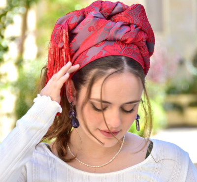 Genesis Gorgeous Headscarf Tichel, Snood, Head Scarf, Head Covering ...