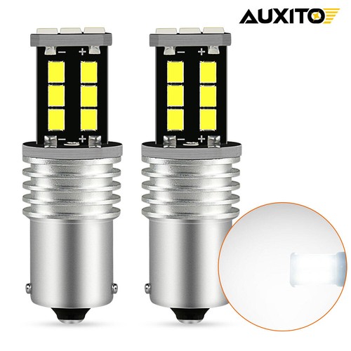 AUXITO 7506 1156 6000K White LED Stop Brake Light Lamps for Mini Cooper ...
