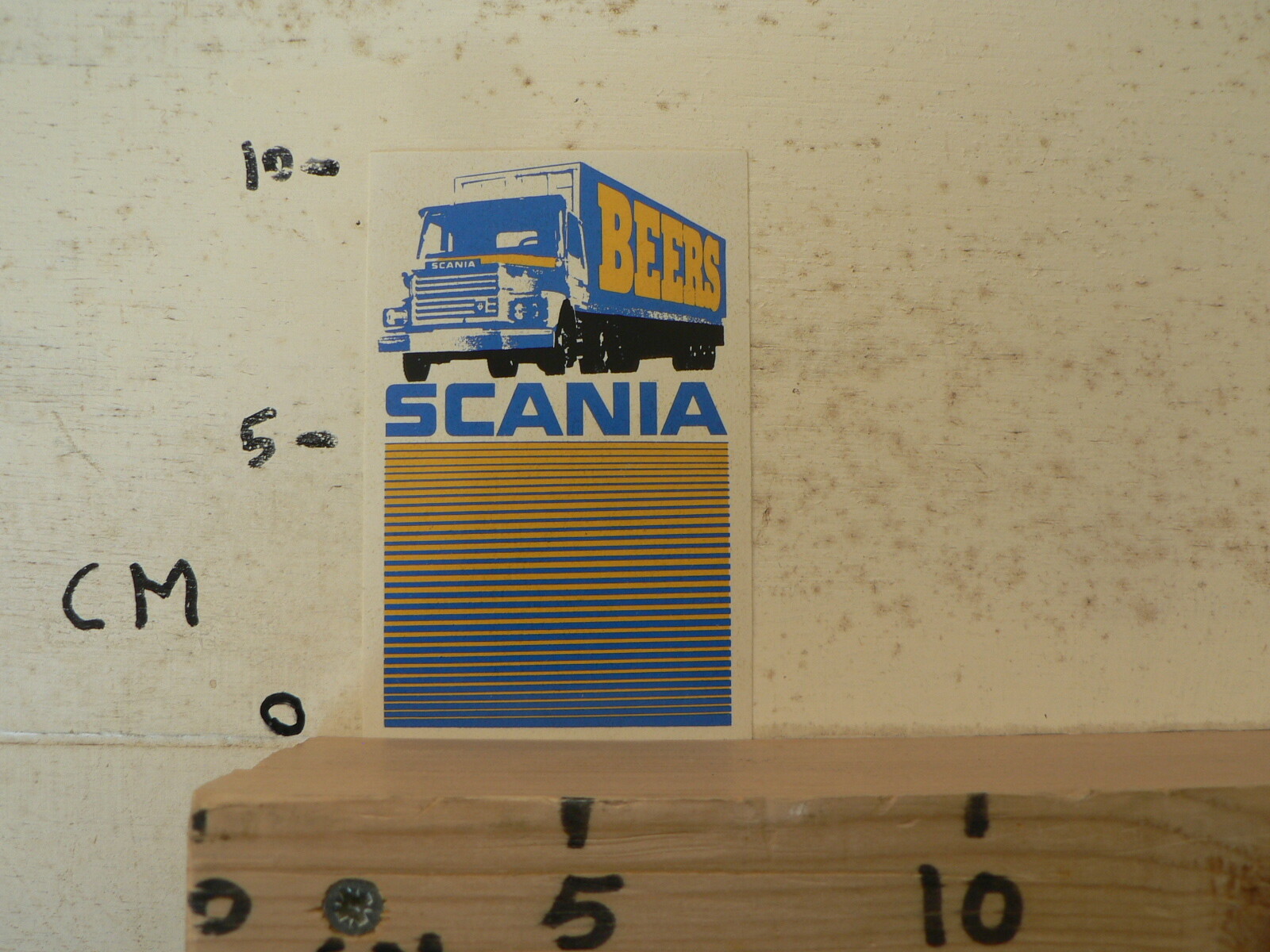 STICKER,DECAL SCANIA TRUCK BEERS SCANIA A VRACHTWAGEN LASTWAGEN | eBay